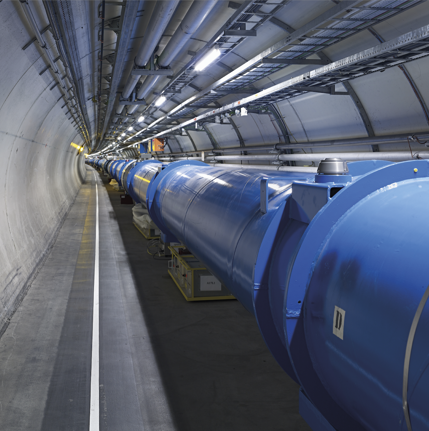 LHC tunnel - background | CERN Design Guidelines